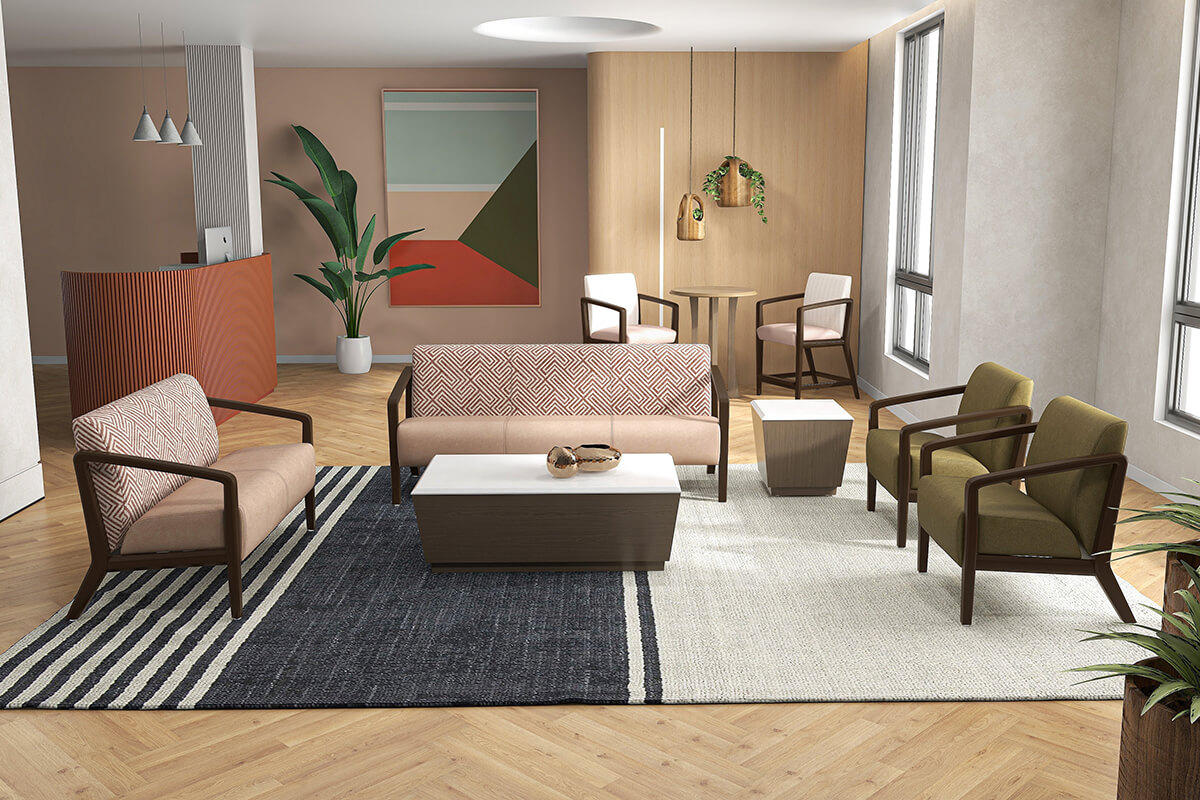 Modena Love Seat | Kwalu Healthcare
