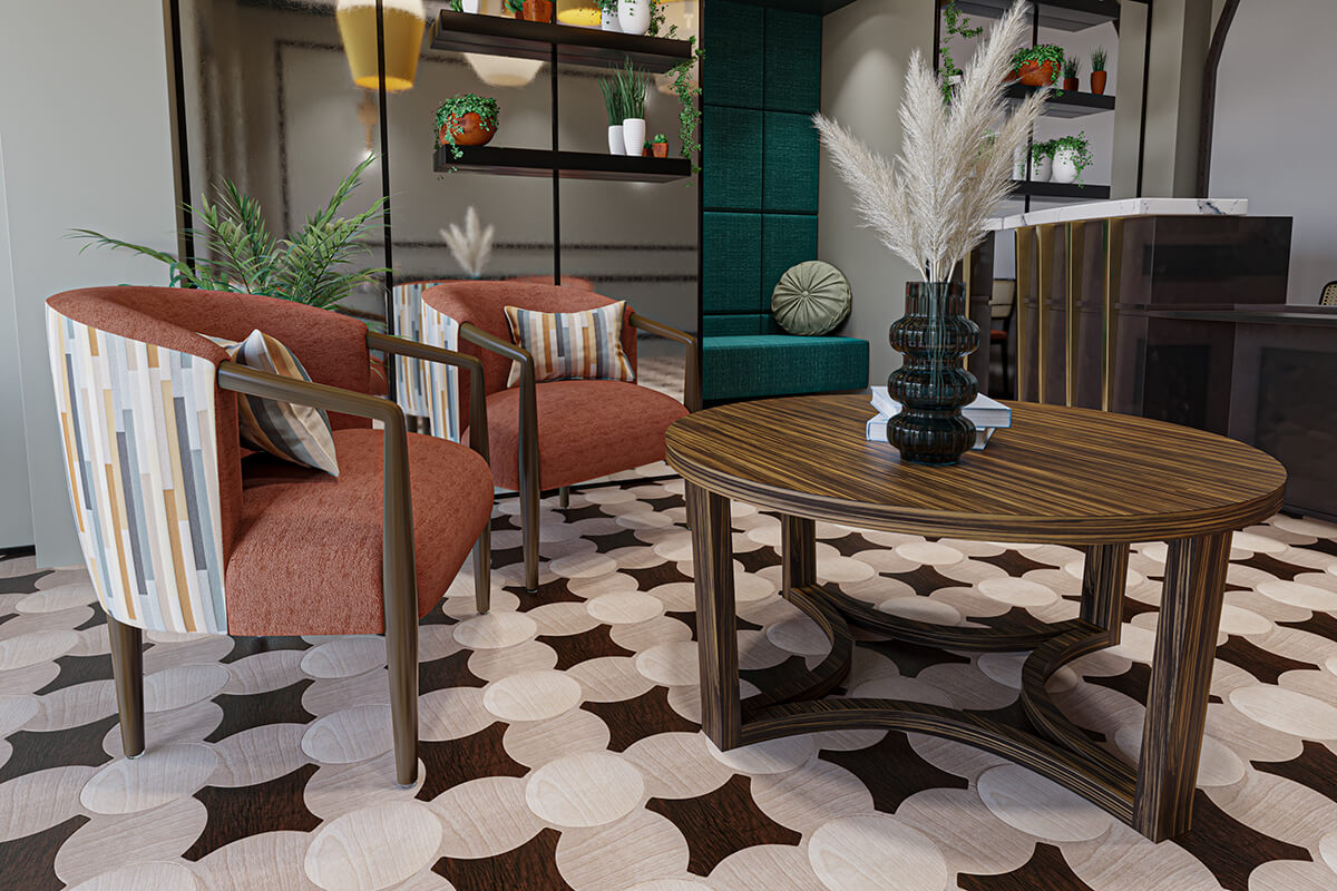 Altolia Round Coffee Table | Kwalu Healthcare