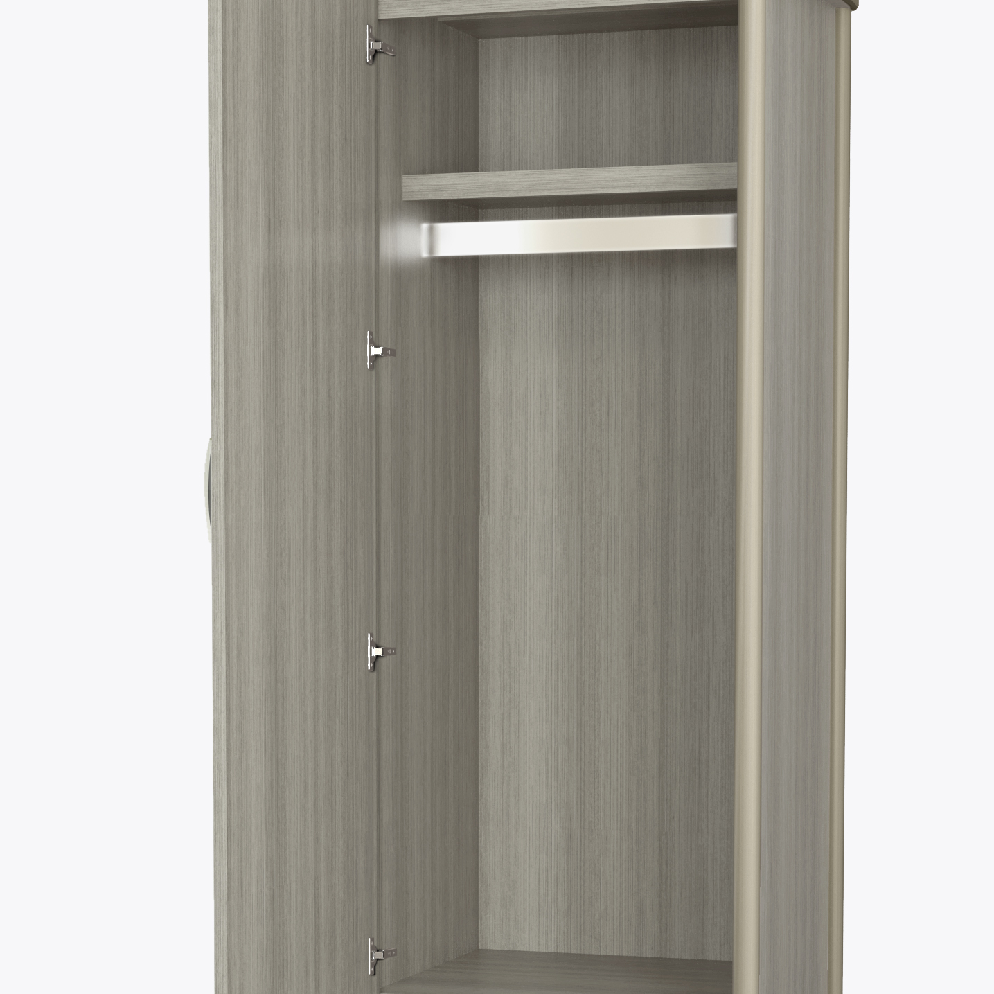 Ethan Single Wardrobe, 1 Drawer, 1 Door | Kwalu Healthcare