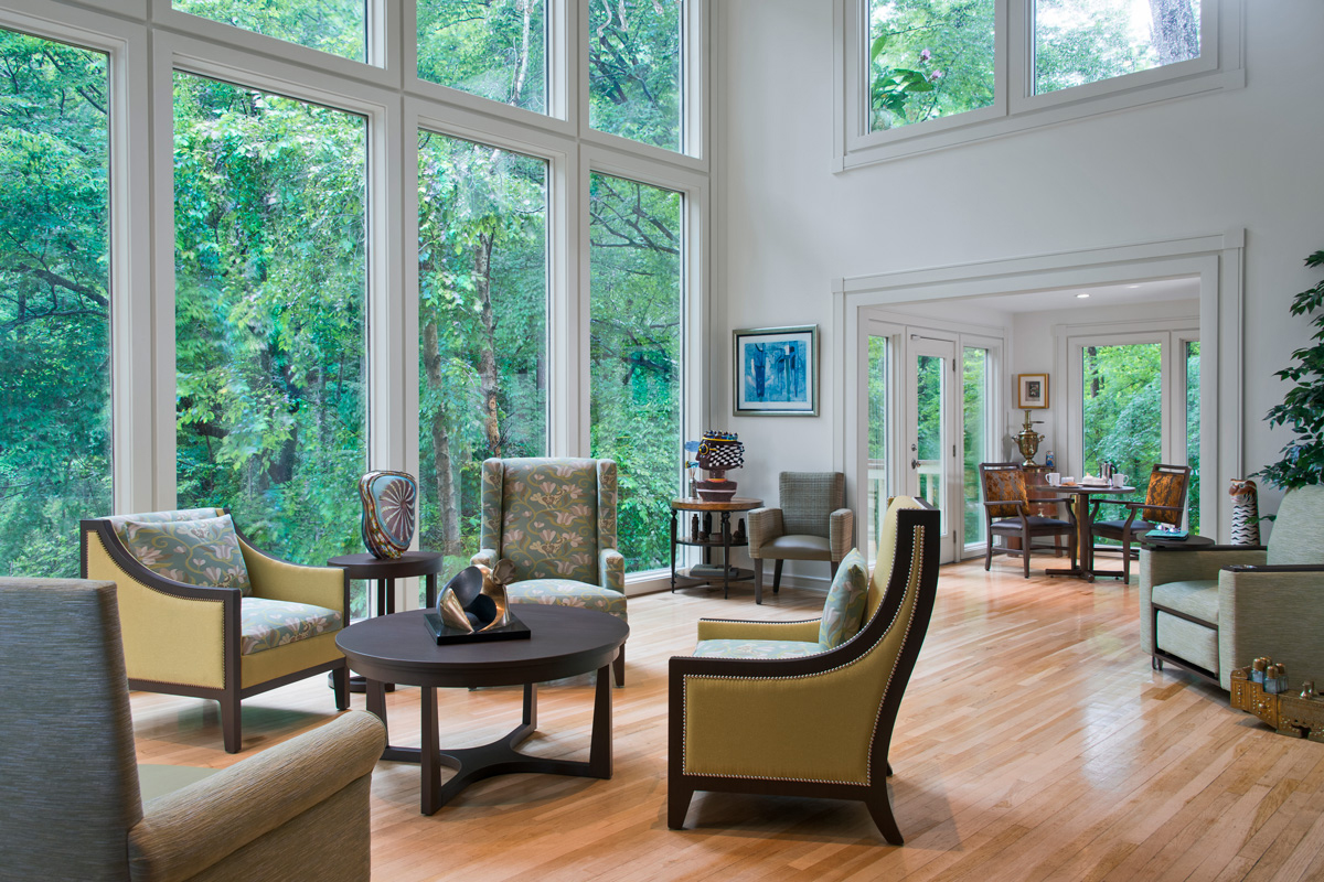 Cortona Round Coffee Table | Kwalu Senior Living